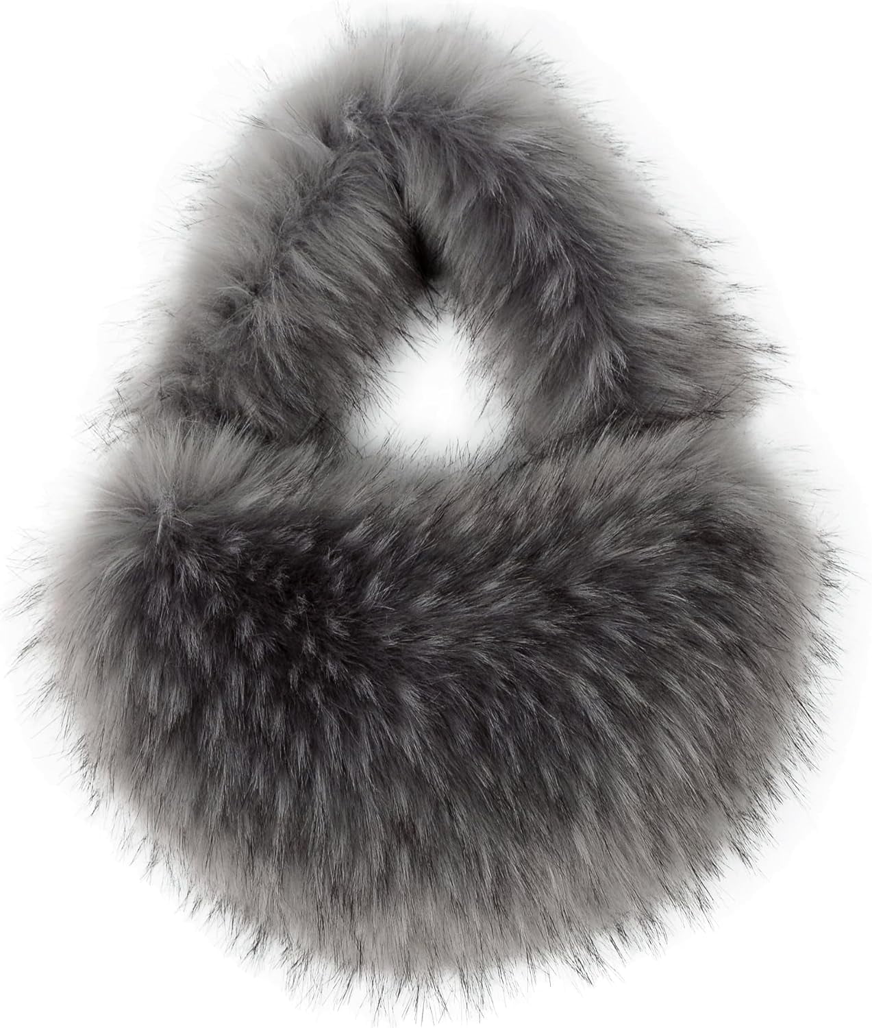 Kukuzhu Fuzzy Tote Bag for Women Furry Handbag Heart-shaped Shoulder ...