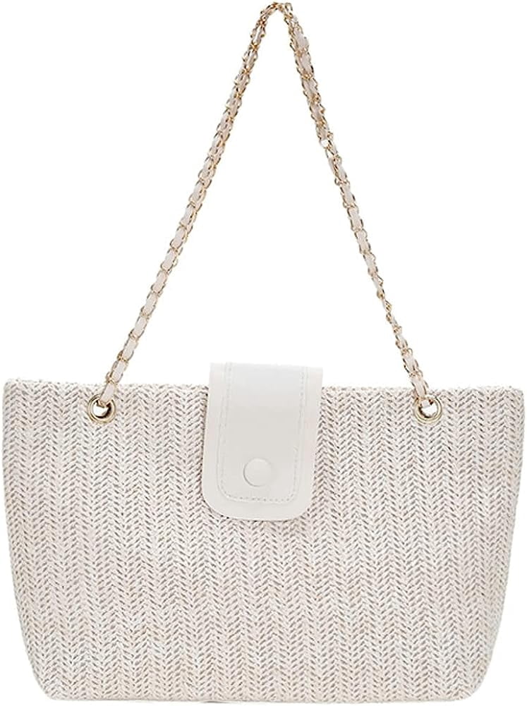 Kukuzhu Hobo Purse for Women Straw Shoulder Handbags Fashion Summer ...
