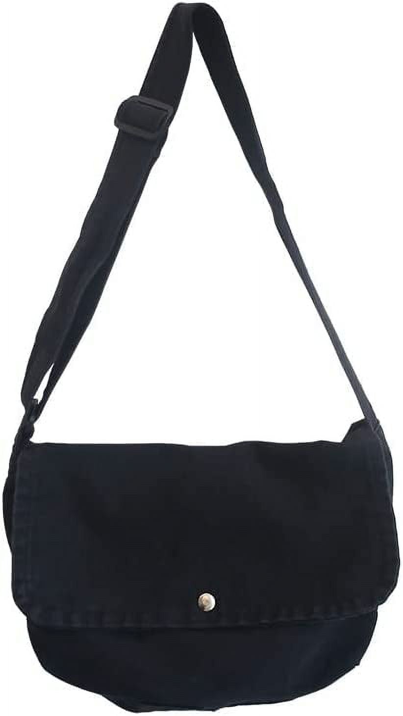 Kukuzhu Japanese Grunge Hobo Canvas Crossbody Bag for Women Hippie Punk ...