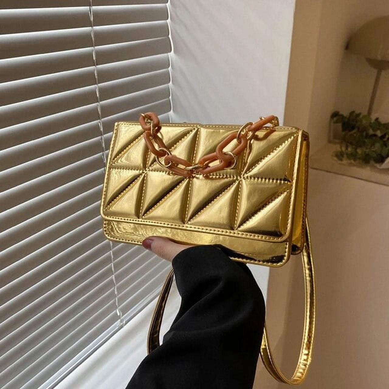 Kukuzhu Luxury Design Women's Armpit Shoulder Bags Fashion Chain ...