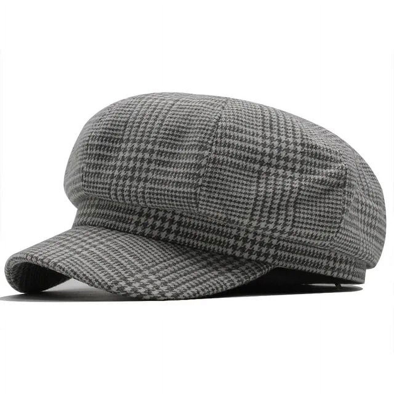 Kukuzhu New Fashion Woolen Octagonal Cap Hats Female 3 Colors Autumn ...