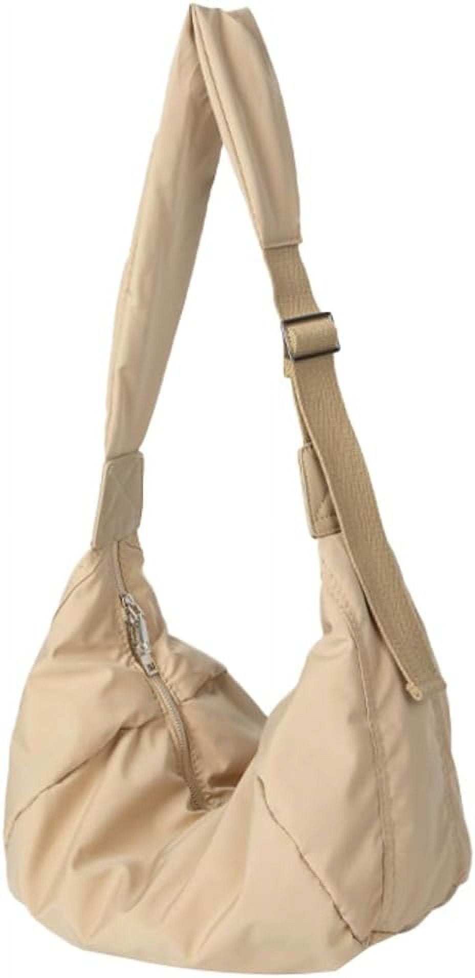 Kukuzhu Nylon Hobo Bag for Women Padding Down Cotton Shoulder Crossbody ...