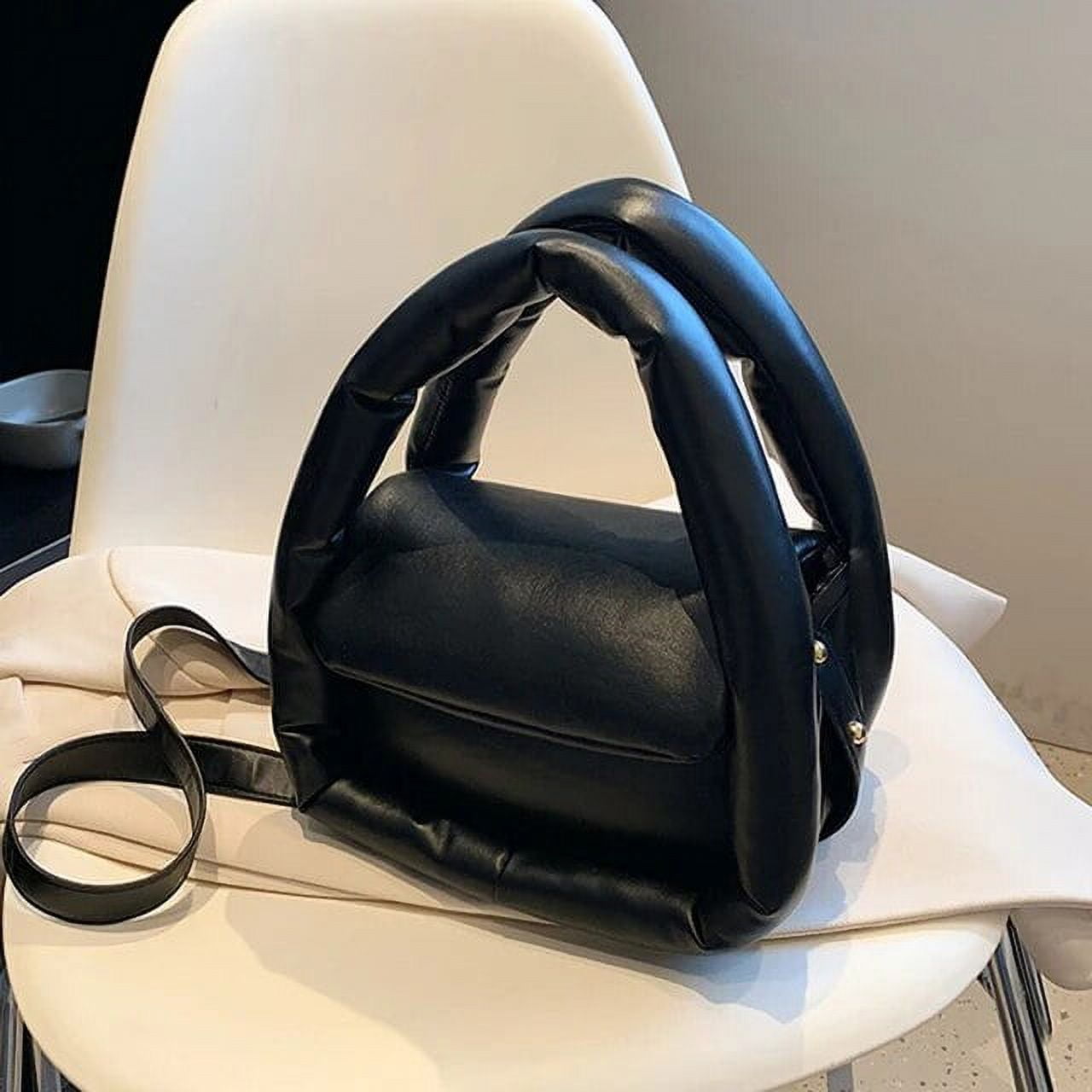 Kukuzhu Personalized Cotton Tote Bag SOFT PU Leather Lady Flap Shoulder ...