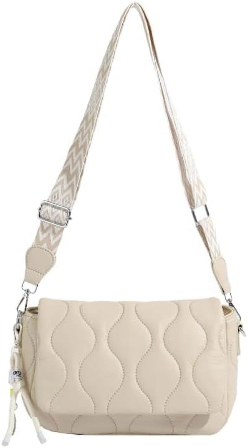 Kukuzhu Puffer Tote Bag, Puffy Bags for Women Down-Filled Crossbody ...