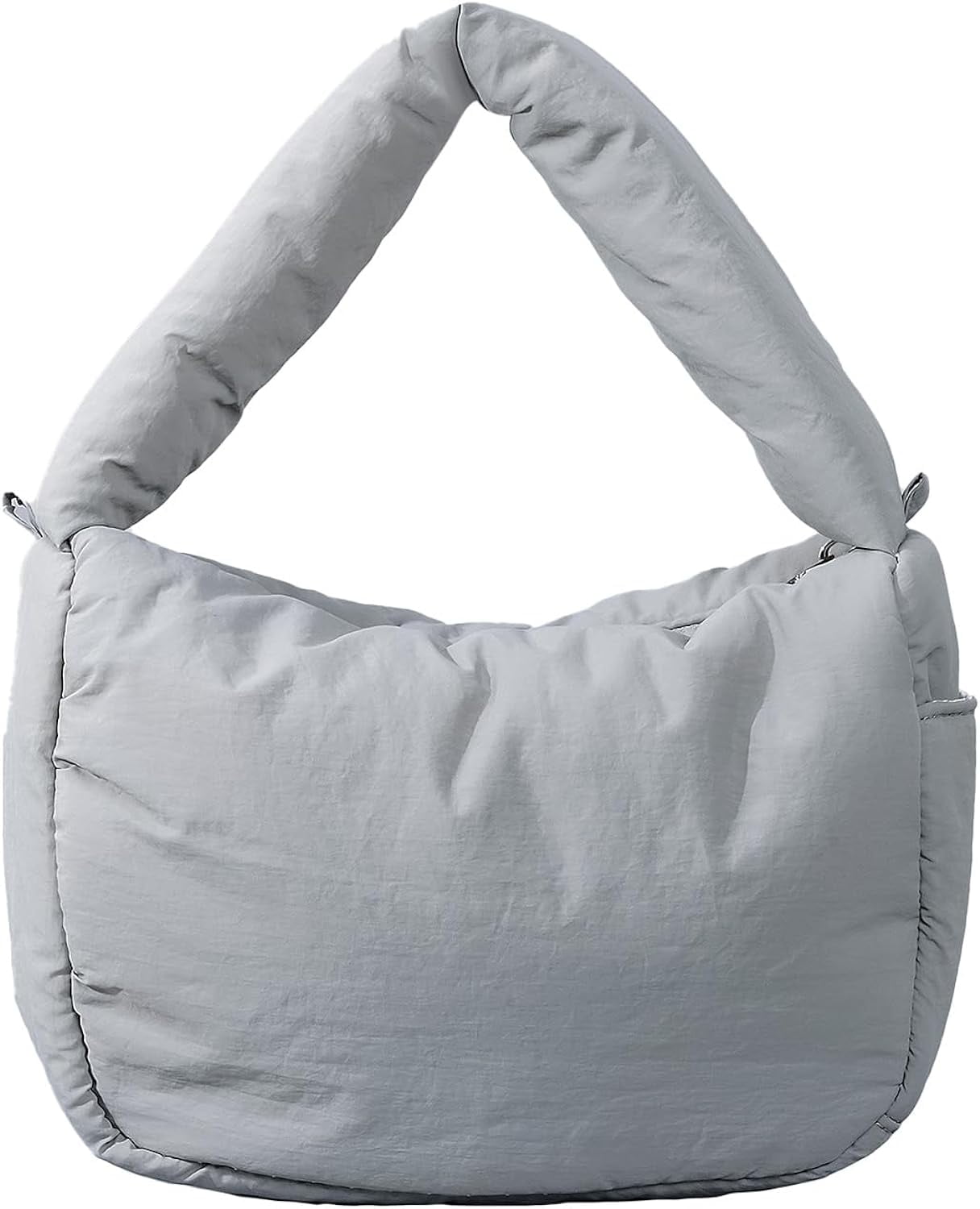 Kukuzhu Puffer Tote Bag, Small Crossbody Bag Lightweight Designer Nylon ...