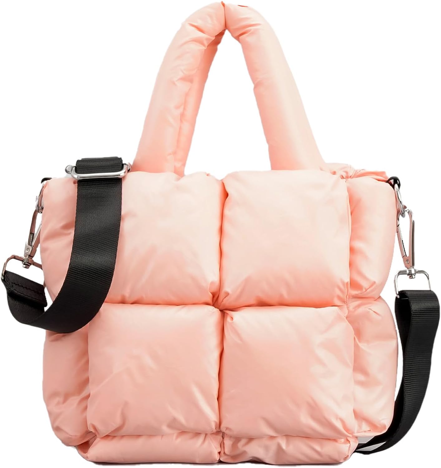 Kukuzhu Puffer Tote Bag, Small Puffy Bags for Women Lightweight Down ...