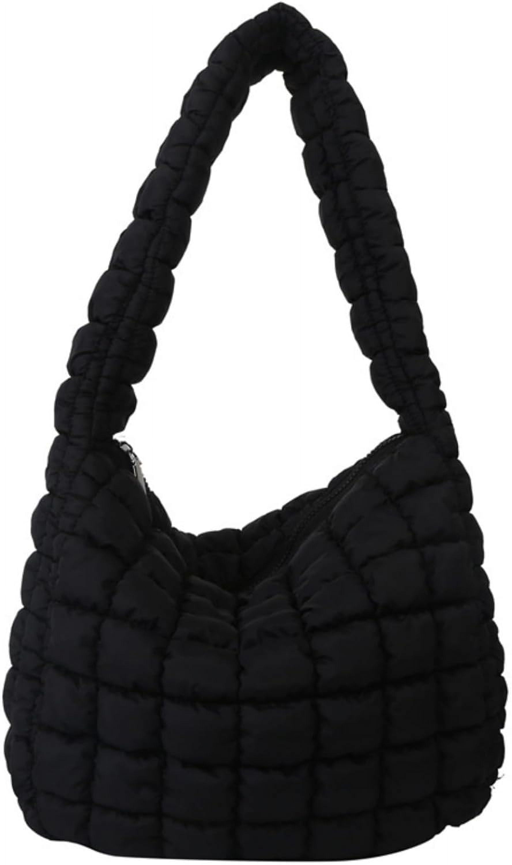 Kukuzhu Puffer Tote Bag Women Quilted Large Shoulder Bags Puffy Bubble ...