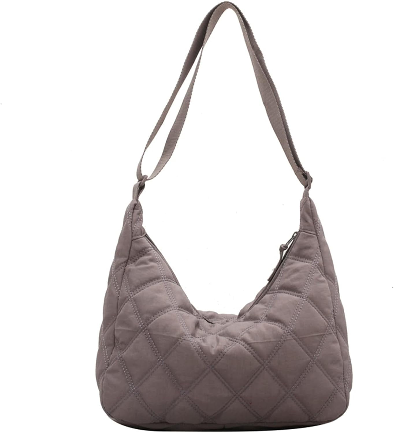 Kukuzhu Quilted Bags For Women Crossbody Lightweight Padding Puffer Tote Bag Trendy Y2k Puffy ...