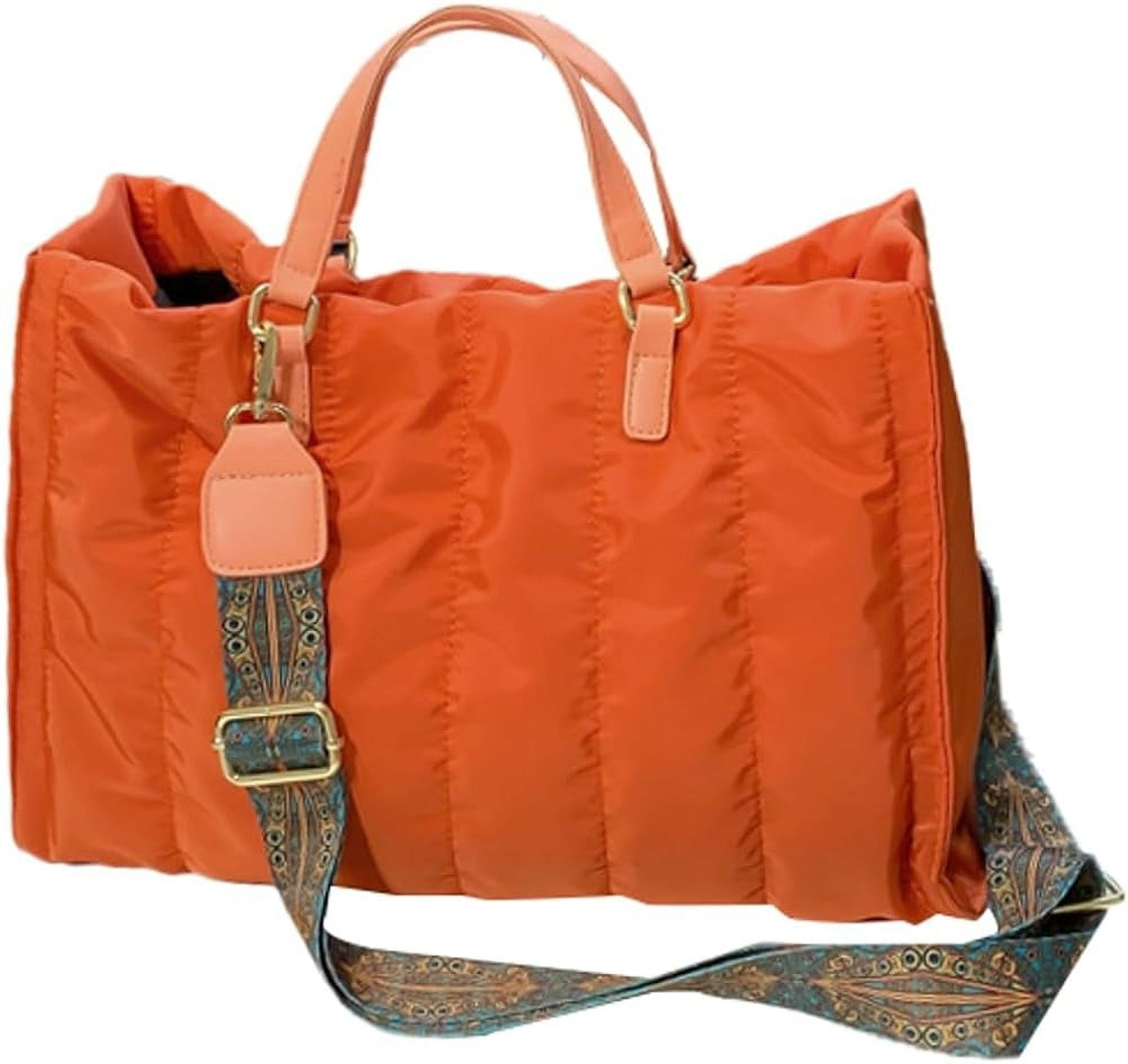 Kukuzhu Quilted Shoulder Tote Shoulder Bag Women Padding Cotton Down ...