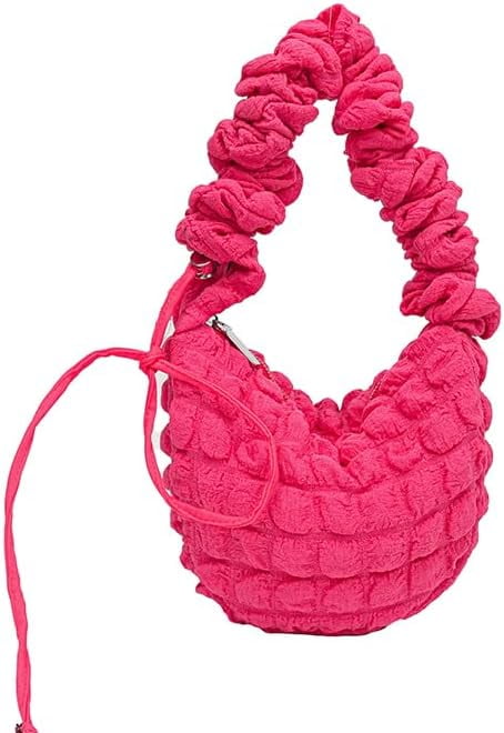 Kukuzhu Quilted Tote Bag for Women, Cute Soft Dumpling Bag Lightweight ...