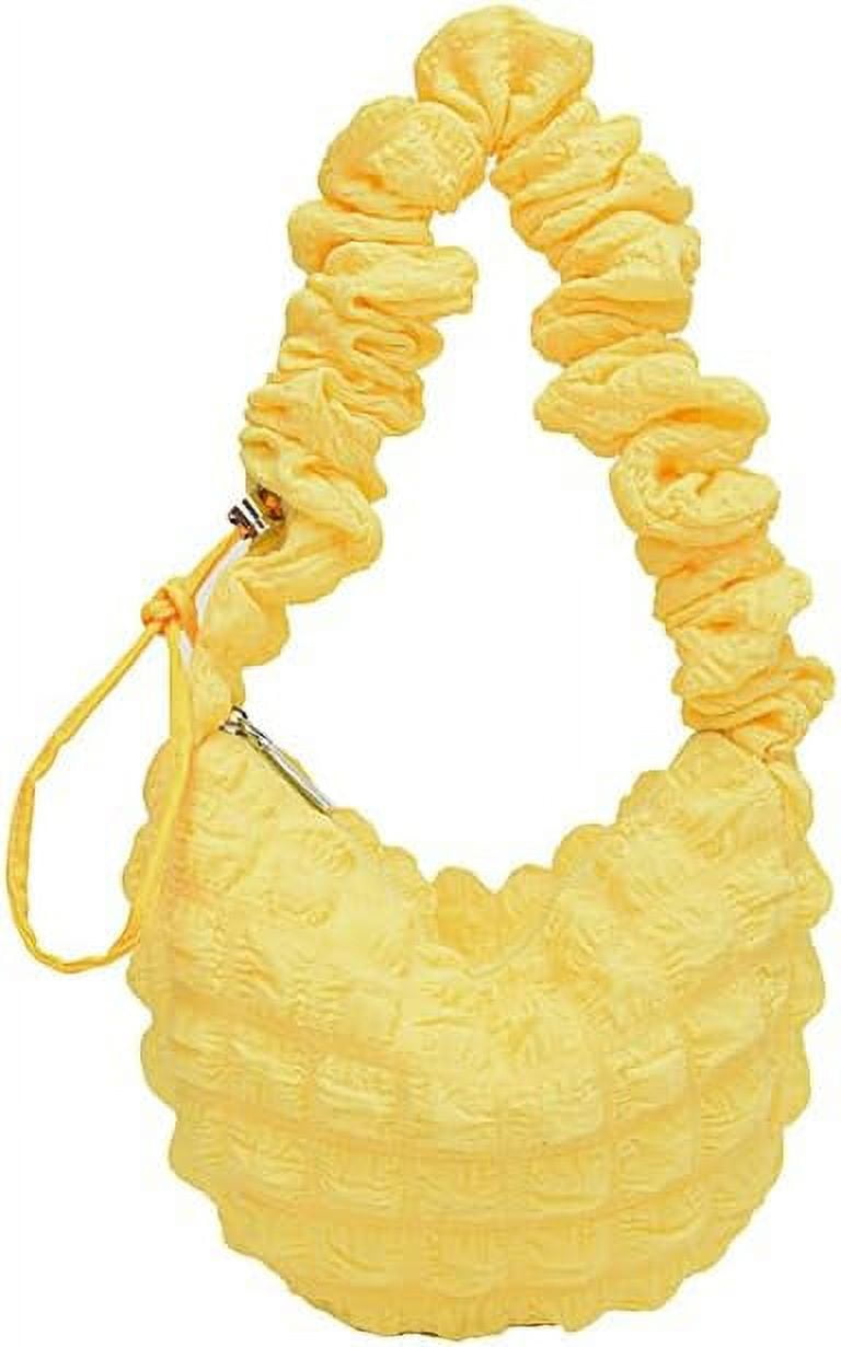 Kukuzhu Quilted Tote Bag for Women, Cute Soft Dumpling Bag Lightweight ...