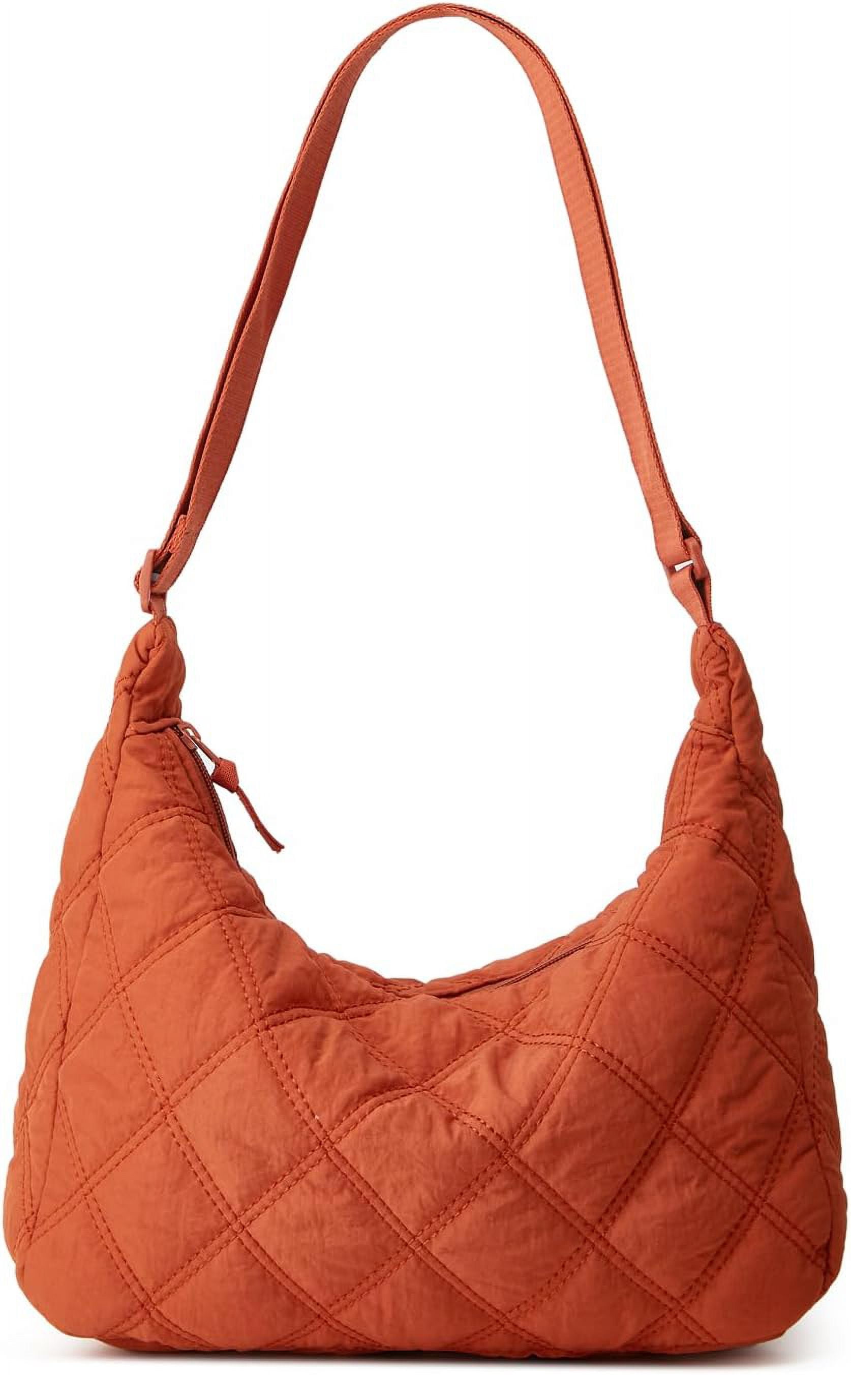 Kukuzhu Quilted Tote Crossbody Bag Women Puffer Padding Shoulder Hobo ...