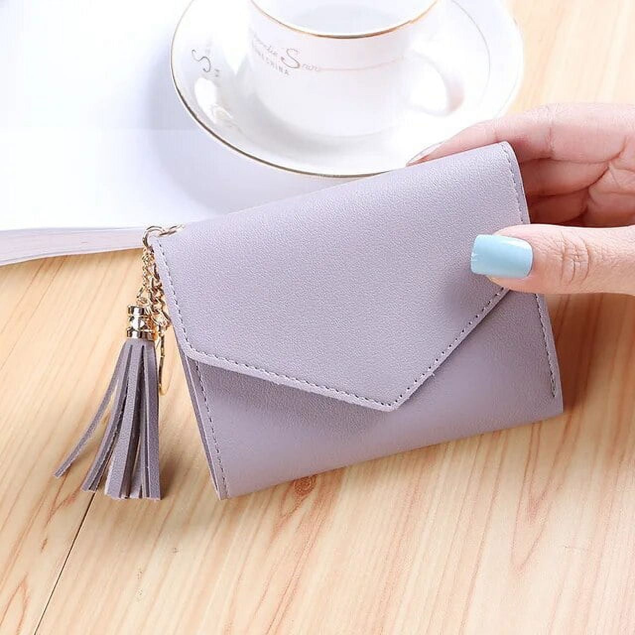 Kukuzhu Short Tassel Wallet Women Fashion Purse Female Mini Wallets ...