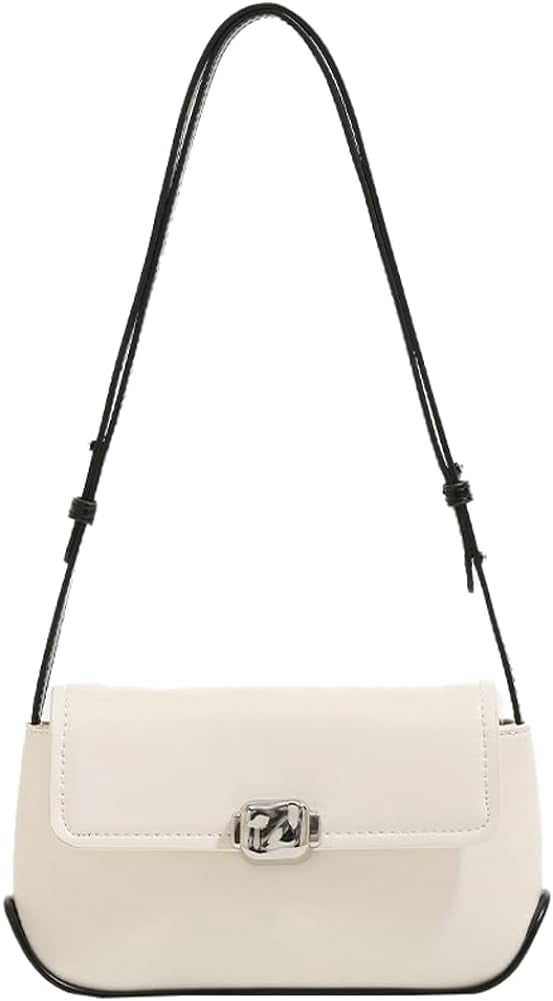 Kukuzhu Silver Tote Hobo Bags for Women Patent Leather Crossbody Bag ...