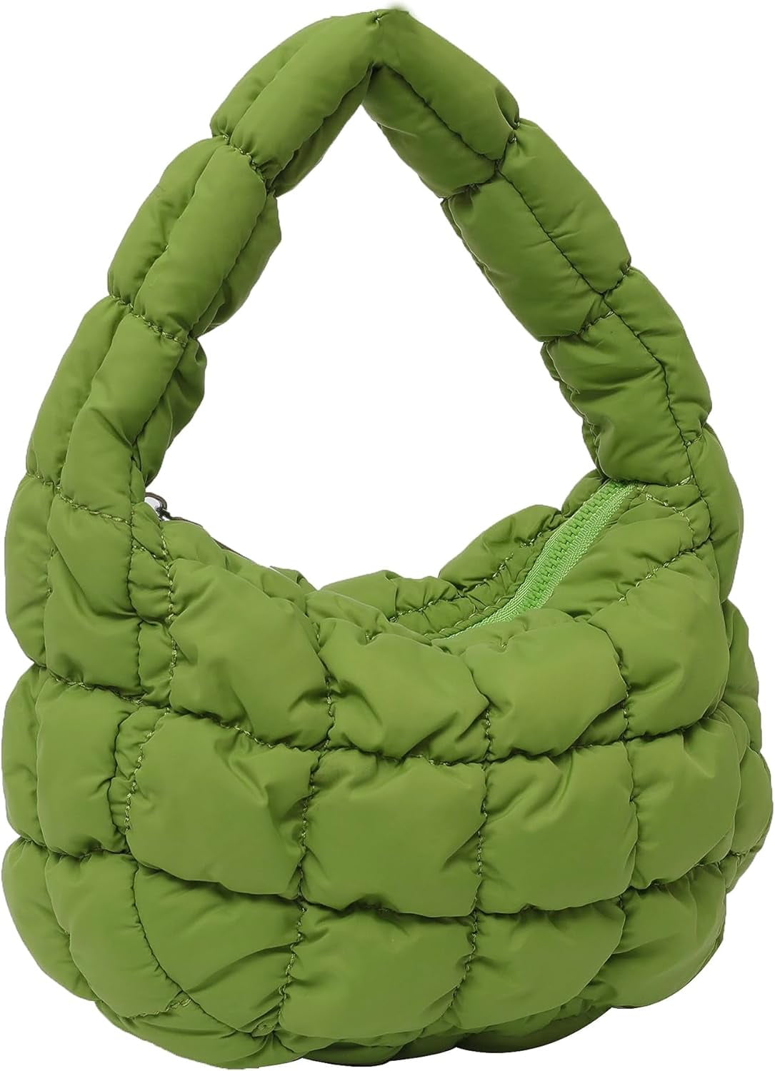 Kukuzhu Small Quilted Tote Bag for Women, Soft Puffer Tote Bag ...