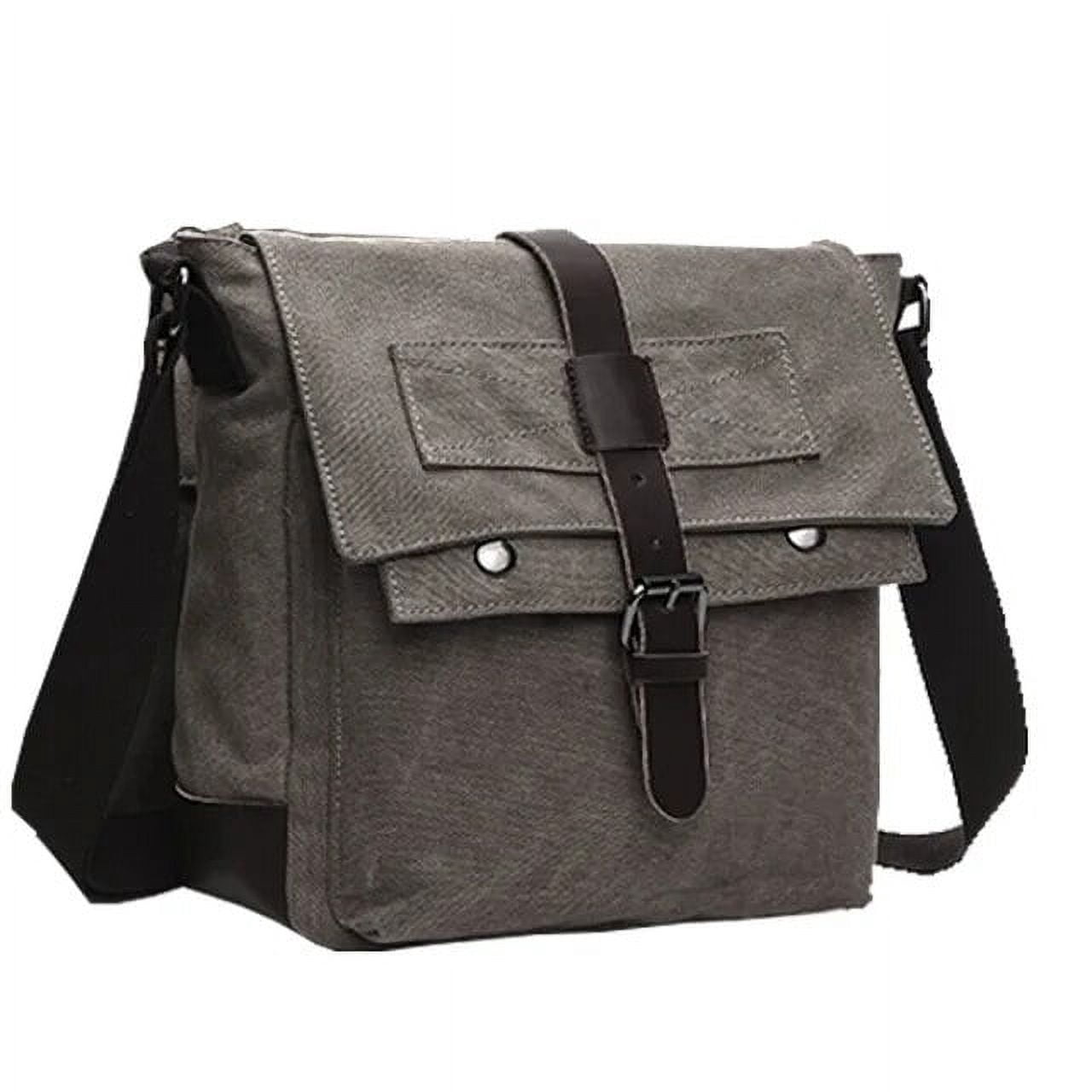 Kukuzhu Super Modern Vintage Messenger Bag Military Canvas Bag Leisure ...