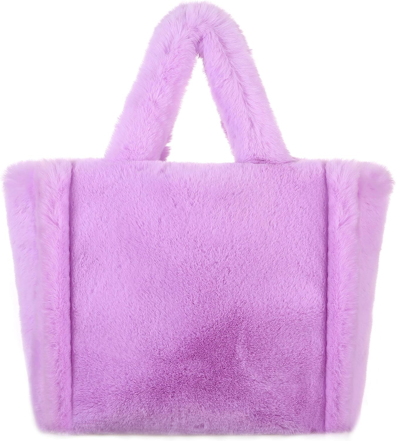 Kukuzhu Tote Bag large Shoulder Bag Fleece Faux Fur Hobo Tote Bag ...