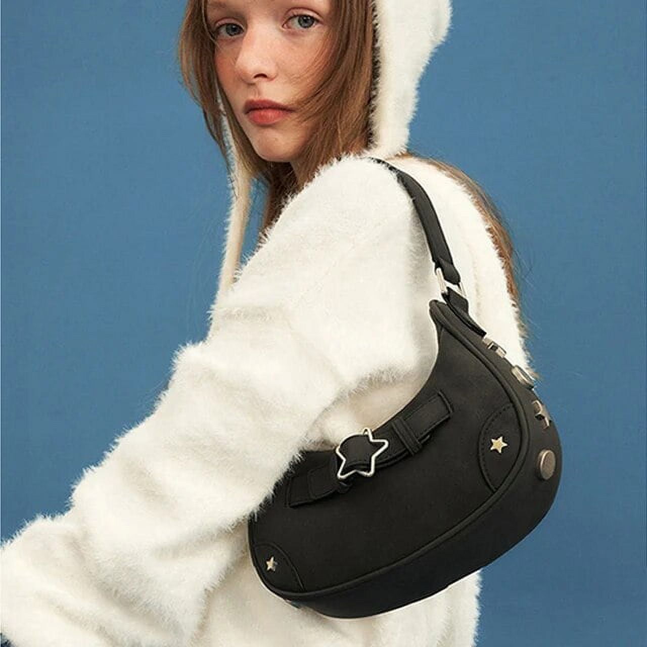 Kukuzhu Vintage Star Handbags for Women Fashion Hobos Shoulder Underarm ...