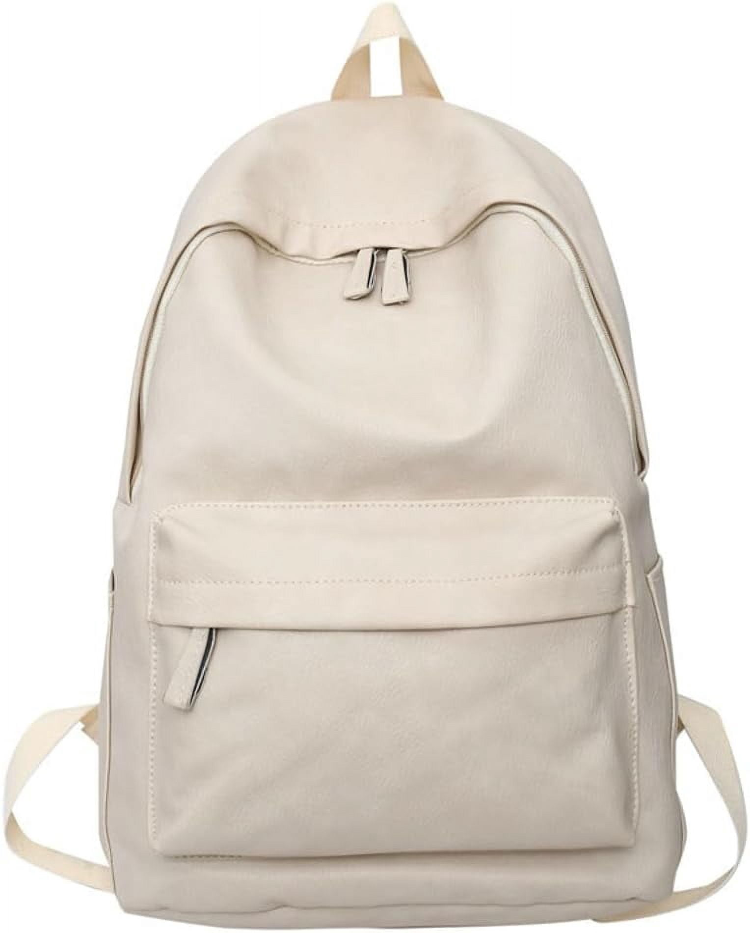 Kukuzhu Women PU Leather Backpack Purse Fashion Backpack Casual ...
