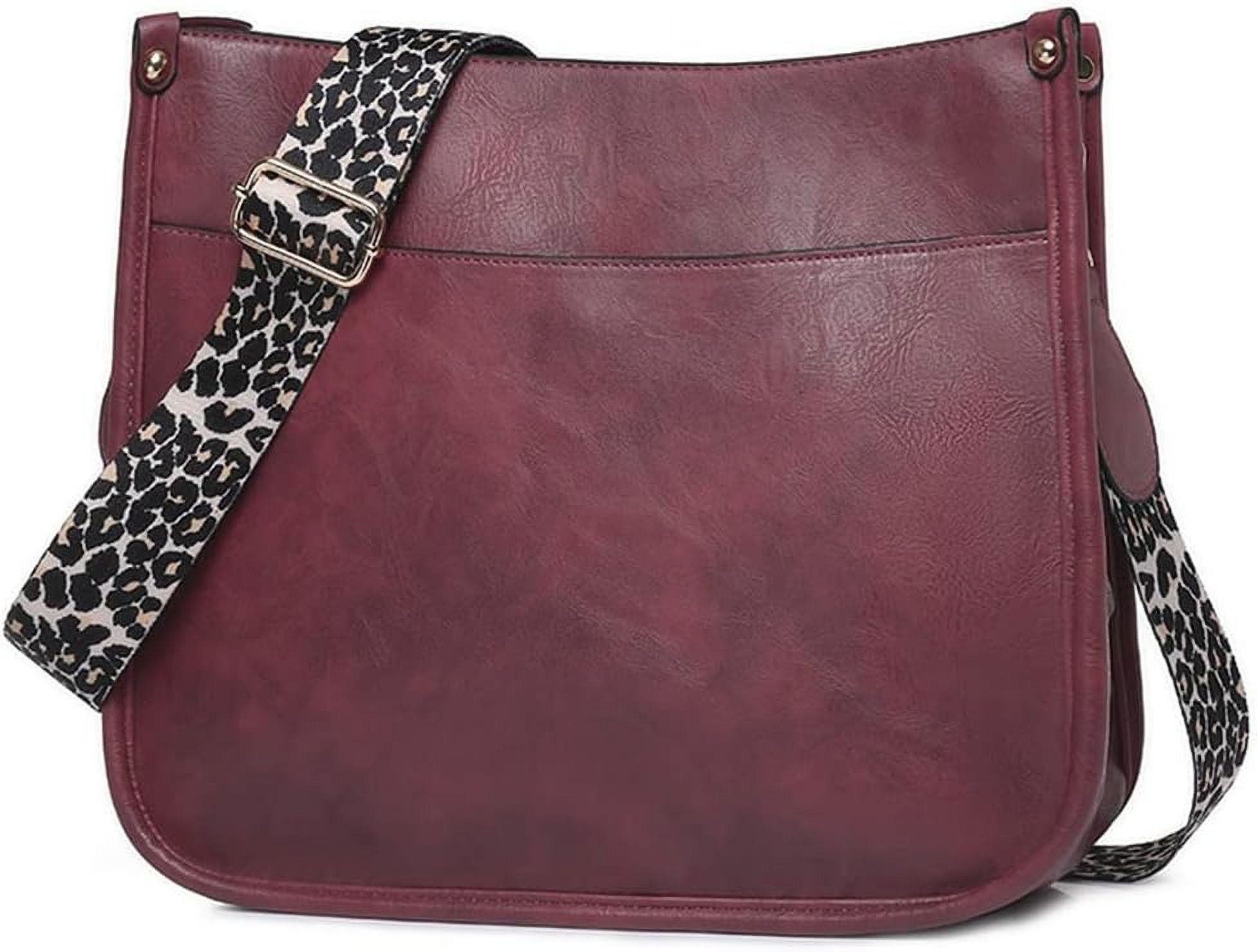 Kukuzhu Women PU Leather Shoulder Cross-body Bags Tote Bag Hobo ...