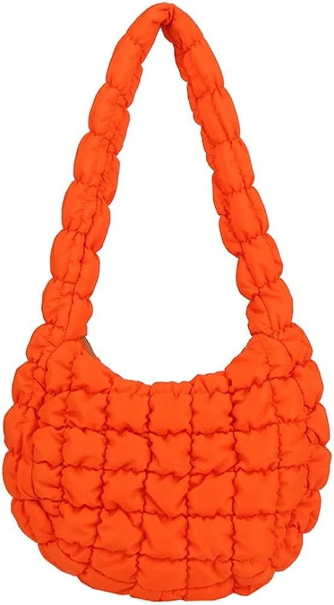 Kukuzhu Women Quilted Puffer Tote Bag Lightweight Padded Tote Bag Cute ...