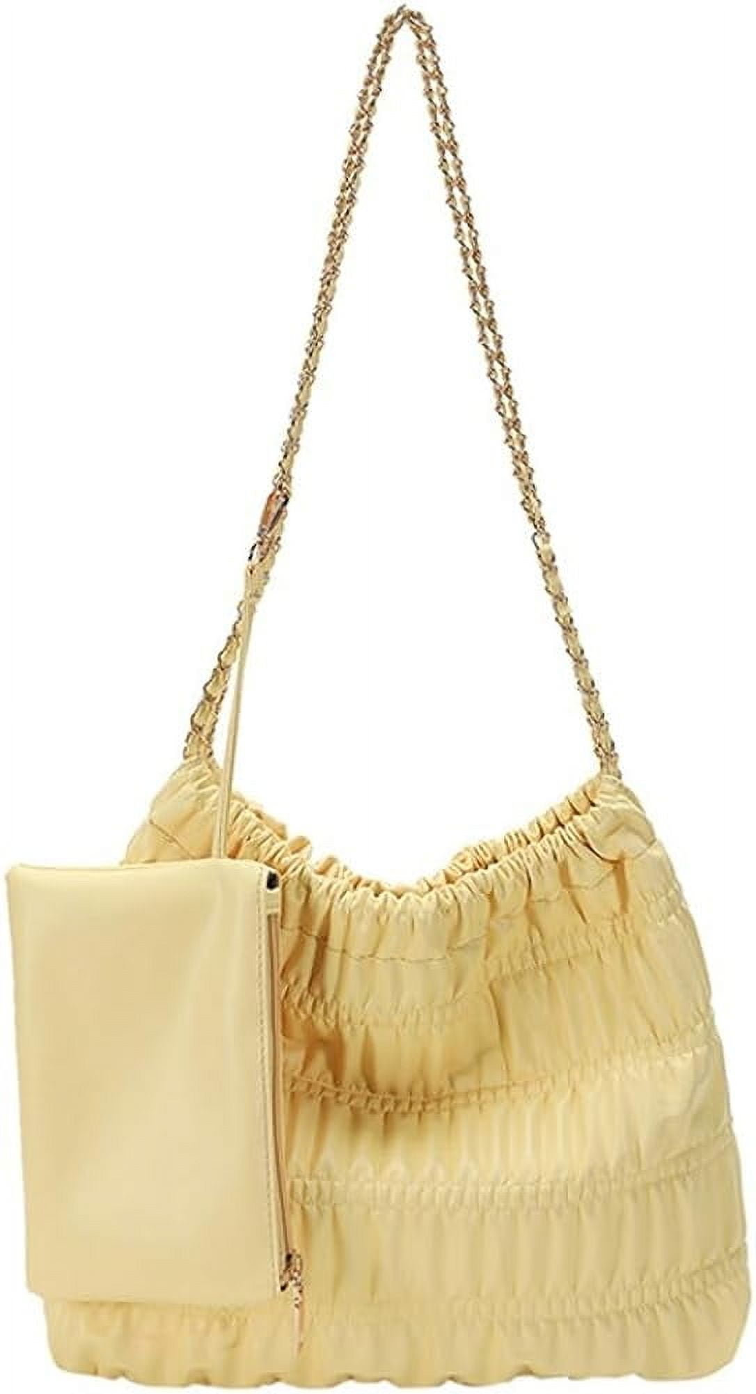 Kukuzhu Women’s Drawstring Bucket Bag Fashion Chain Crossbody Bag ...
