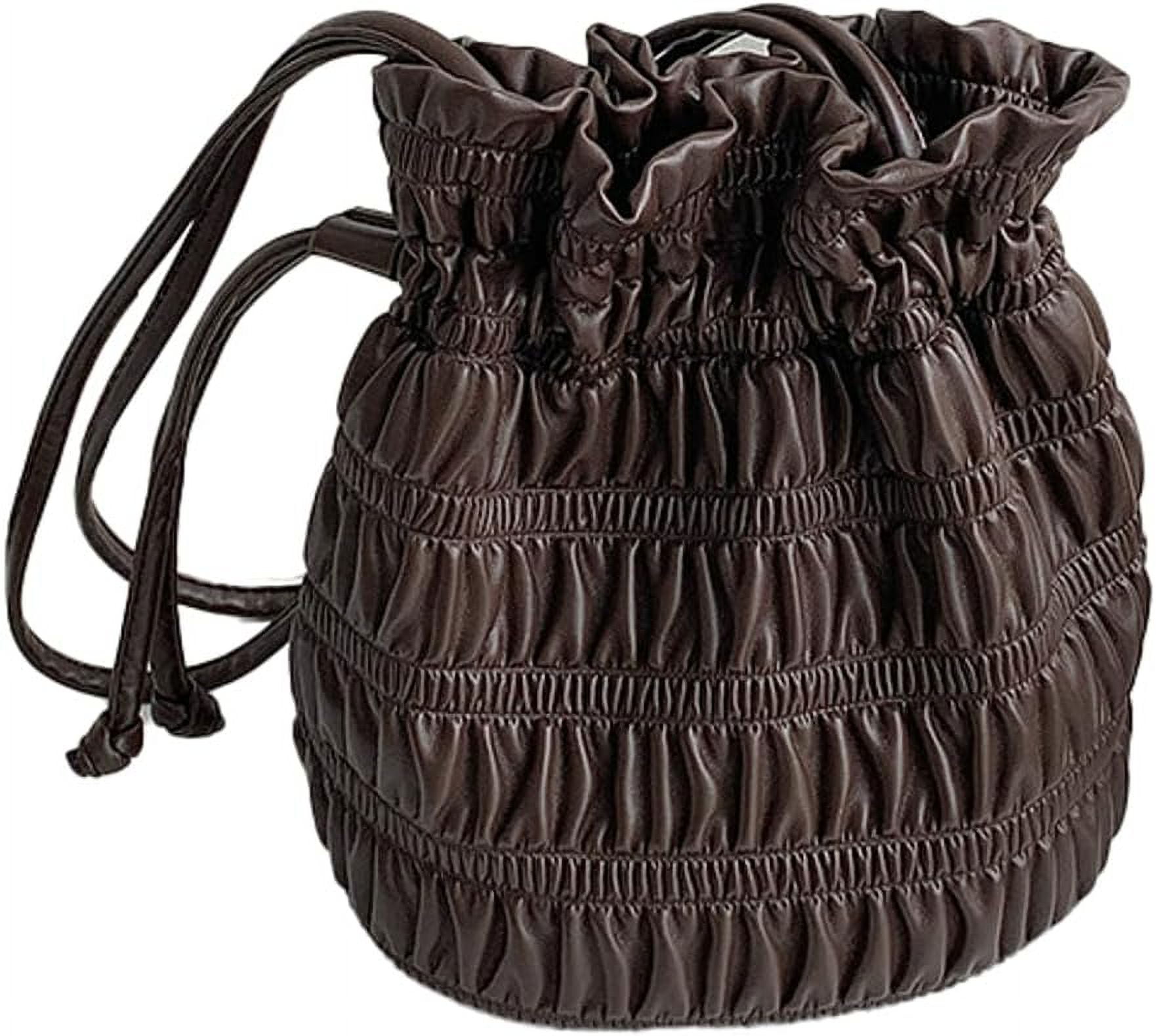 Kukuzhu Women's Hobo Bag PU Leather Shoulder Bag Bucket Armpit Purse ...