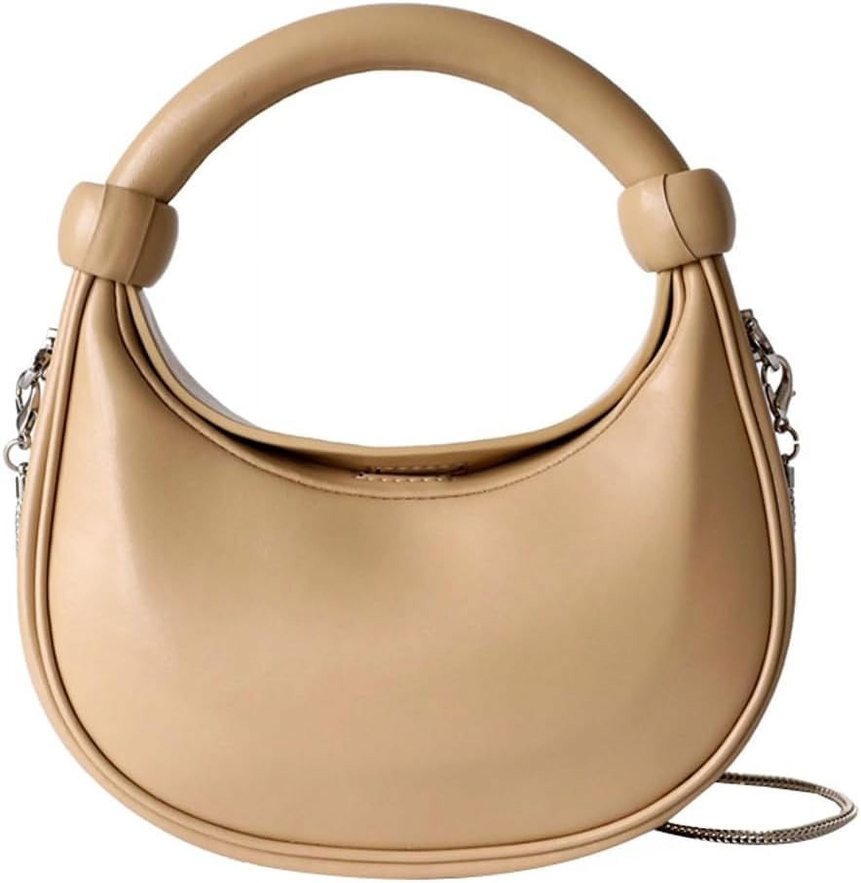 Kukuzhu Women's Hobo Shoulder Bags Retro Crescent Moon Shape Crossbody ...