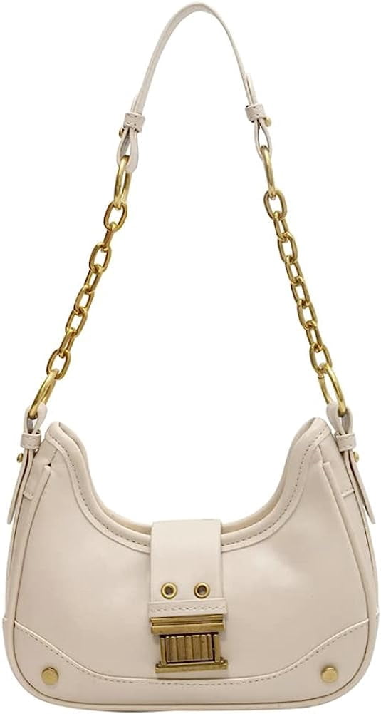 Kukuzhu Women's Punk Style Handbags Vegan Leather Y2K Hobo Handbags ...