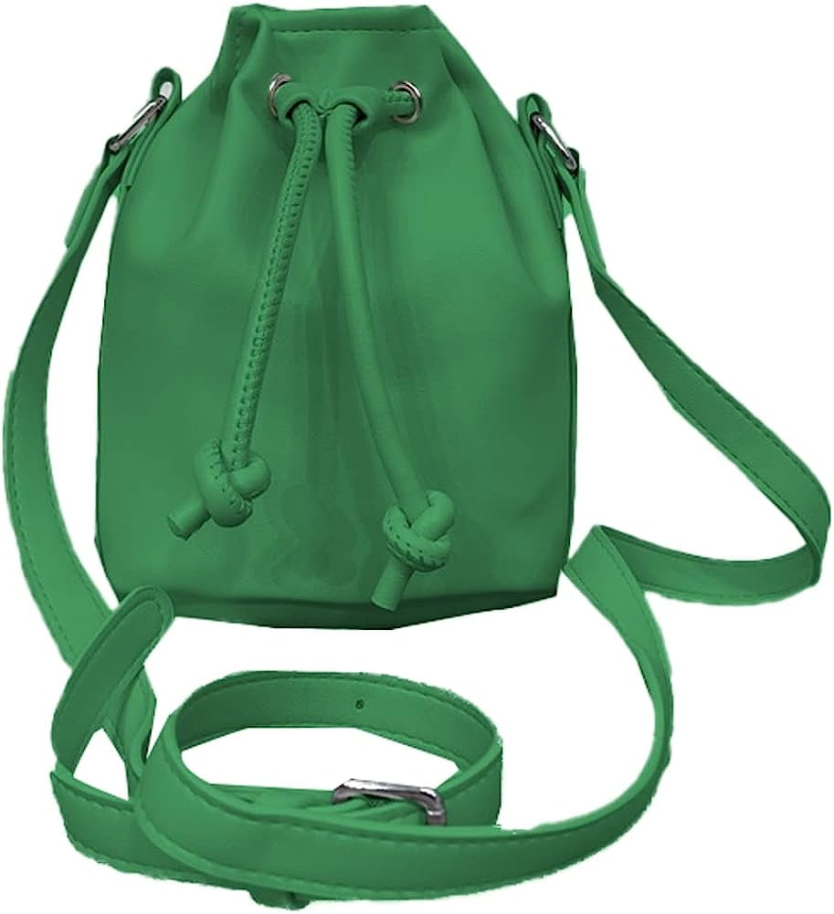 Kukuzhu Womens Mini Crossbody Bag Adjustable Bucket Bag Shoulder Bag ...