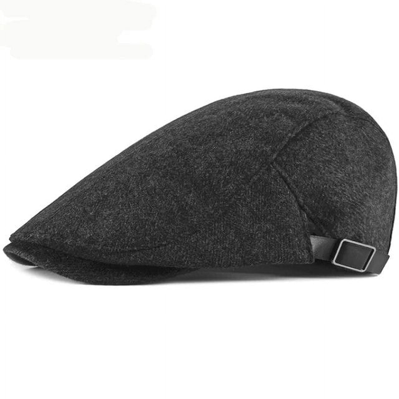 Kukuzhu Wool Hat Men Women Autumn Winter Cap Hat Male Female Adjustable ...