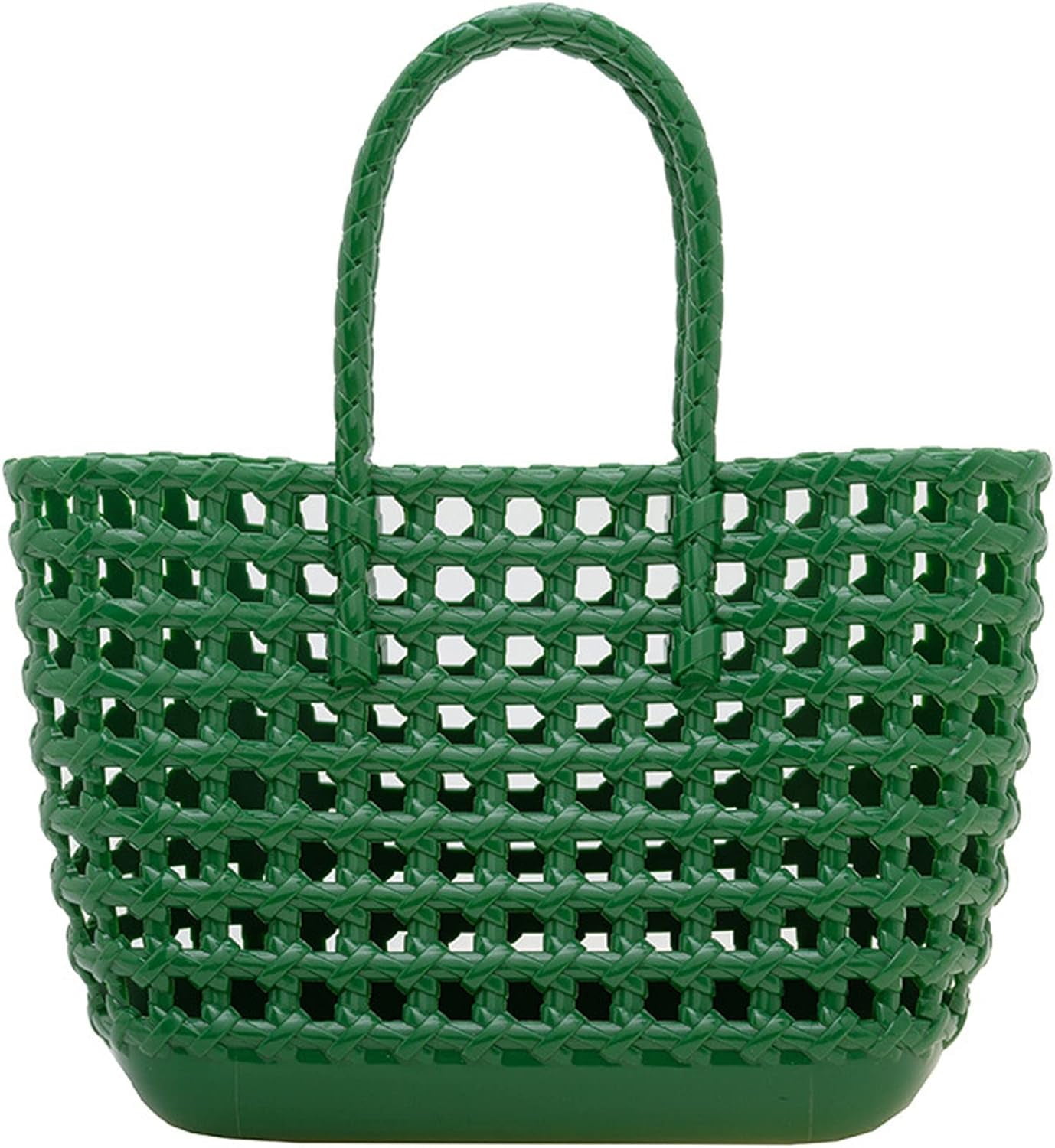 Kukuzhu Woven Jelly Bag, Rubber Tote Bag Waterproof Travel Bags for ...