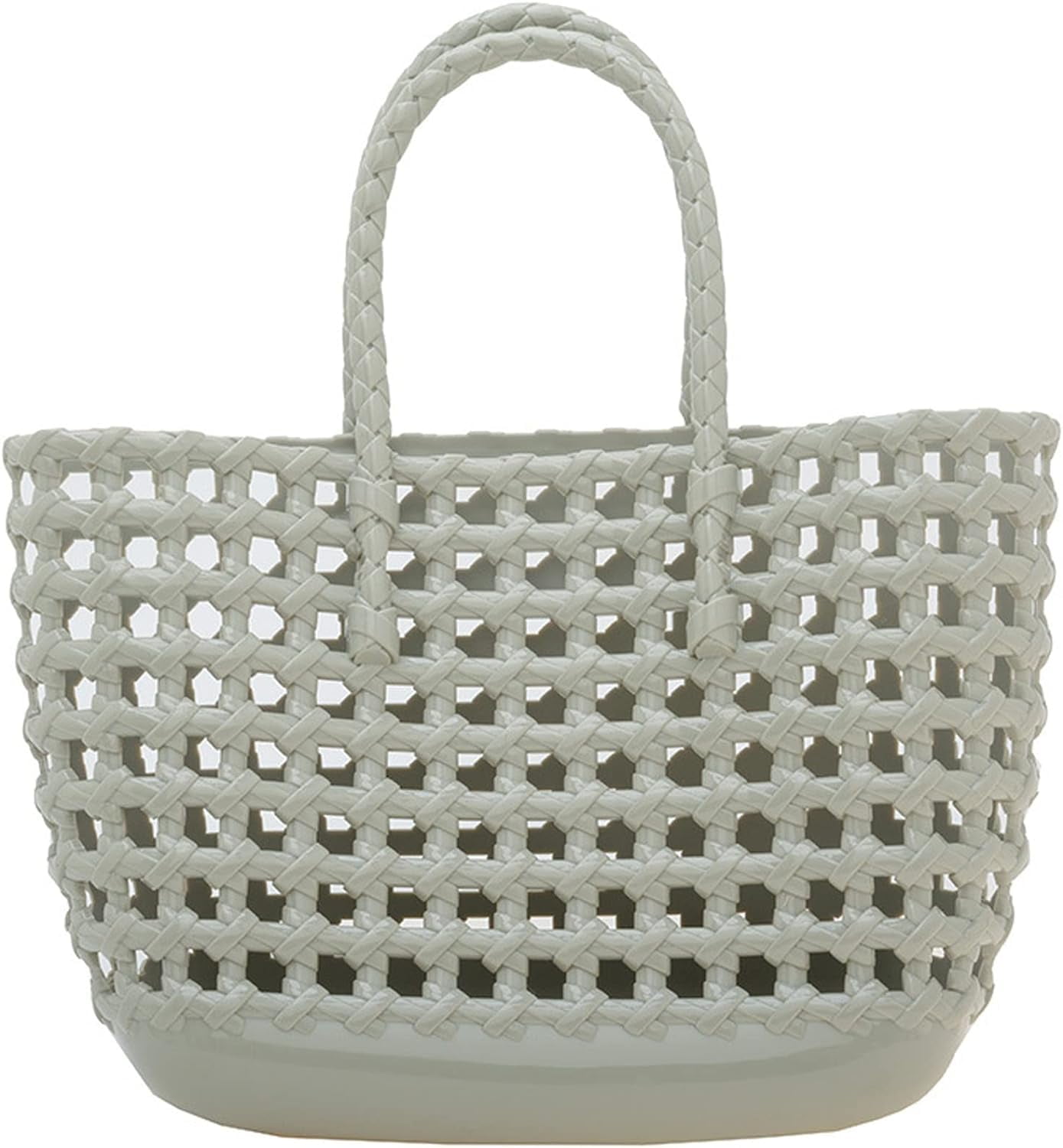 Kukuzhu Woven Jelly Bag, Rubber Tote Bag Waterproof Travel Bags for ...