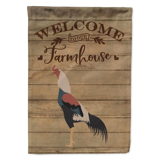 Kulang Chicken Welcome Garden Flag - 11 x 0.01 x 15 in. - Walmart.com