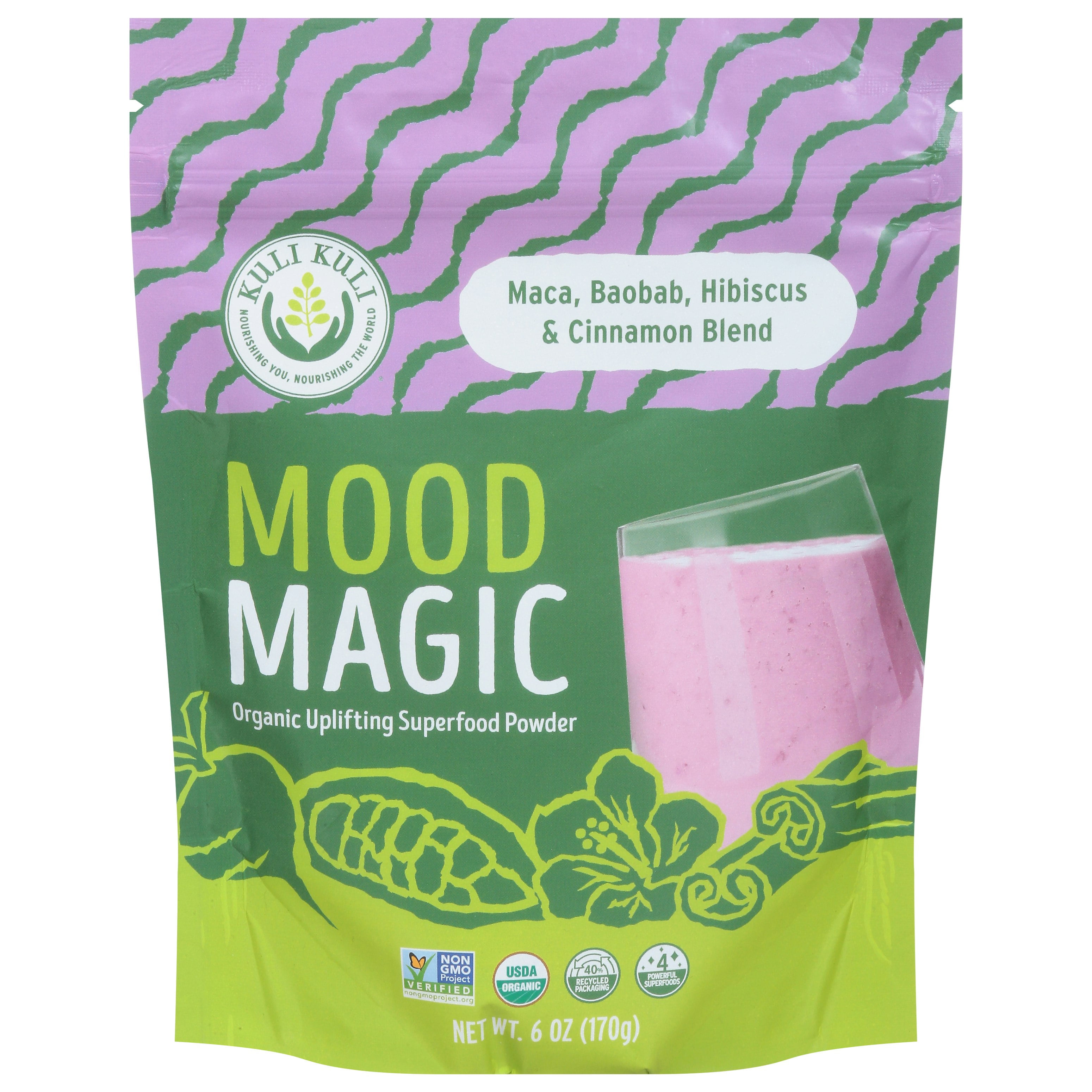 Kuli Kuli Moringa Superfood Blend Mood 6 oz (Pack of 3) - Walmart.com