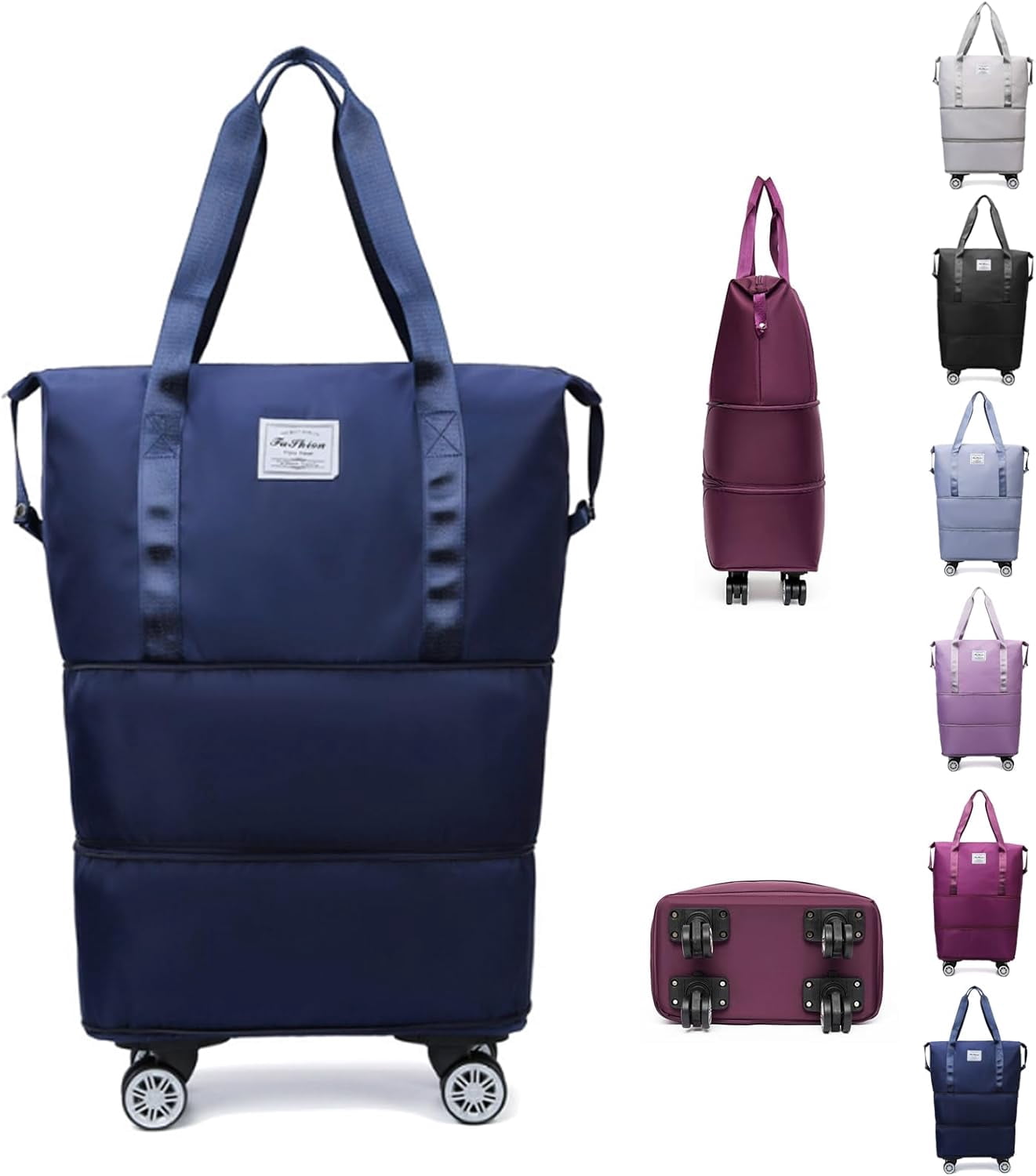 Kulken Beente Pepepo Travel Bag With Wheels, 2025 New Large Capacity ...