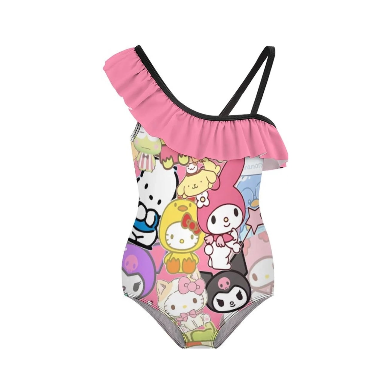 Kulomi Children's Swimsuit for Girls, New Summer Girls' One-piece Baby ...