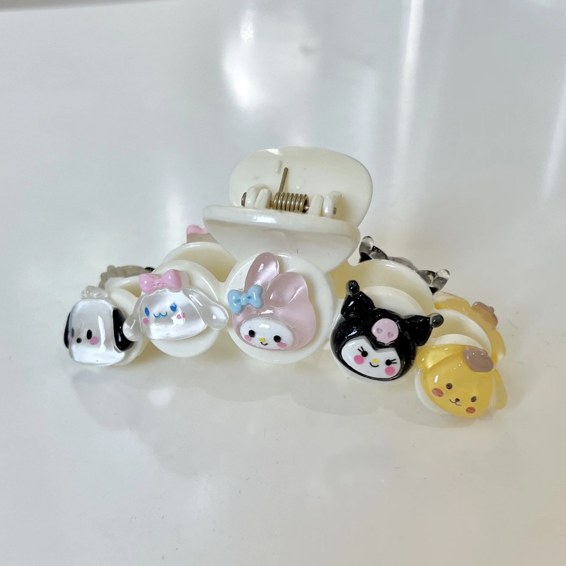 Kulomi Head Wearing Big Grab Clip Sanrio Anime Character Hairpin Cute ...