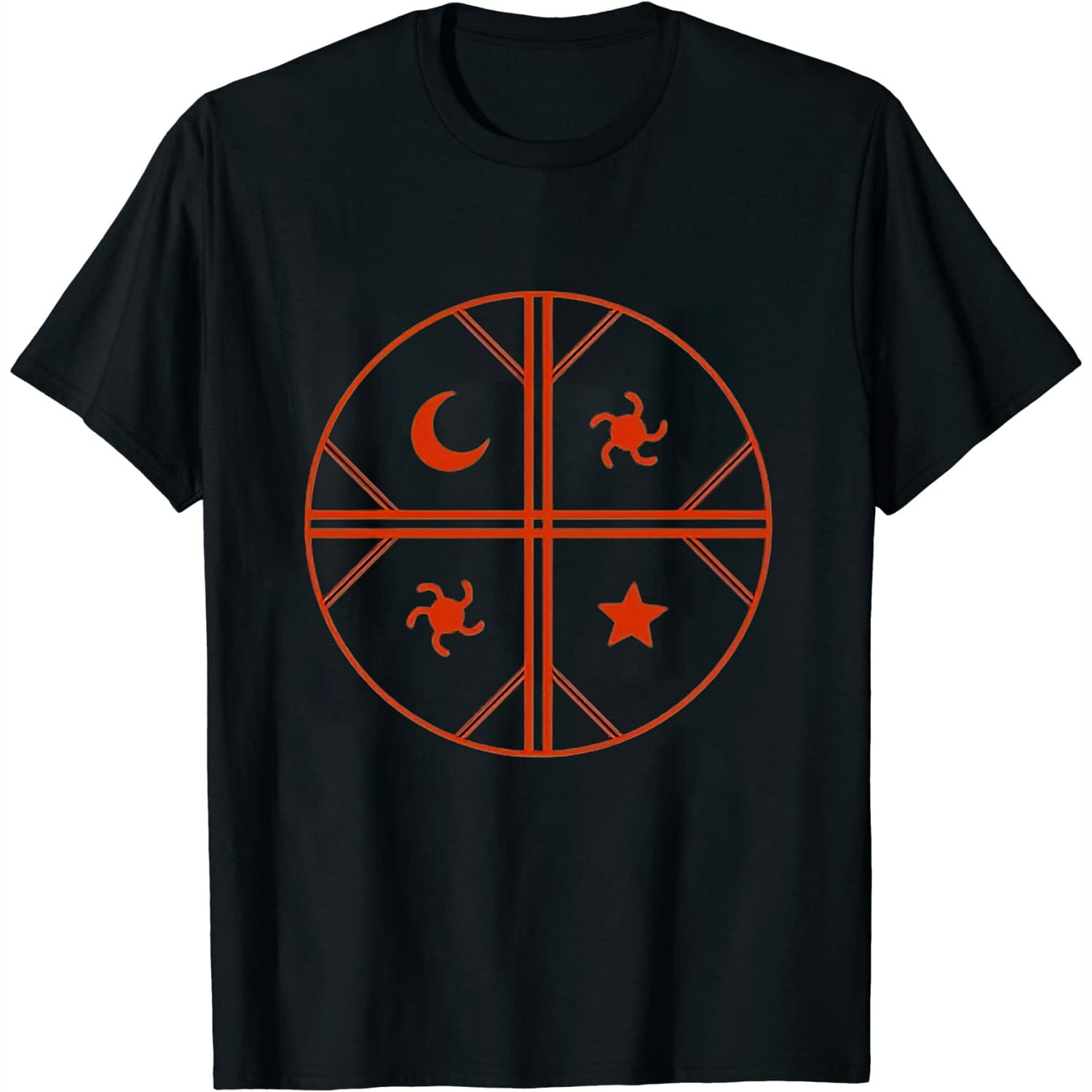 Kultrun Mapuche Shaman Drum Design Sun Moon Star Symbology Sweatshirt ...