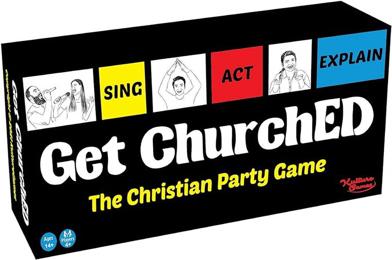 Kulture Games Get ChurchED - The Christian Party Game (Sing, Act ...