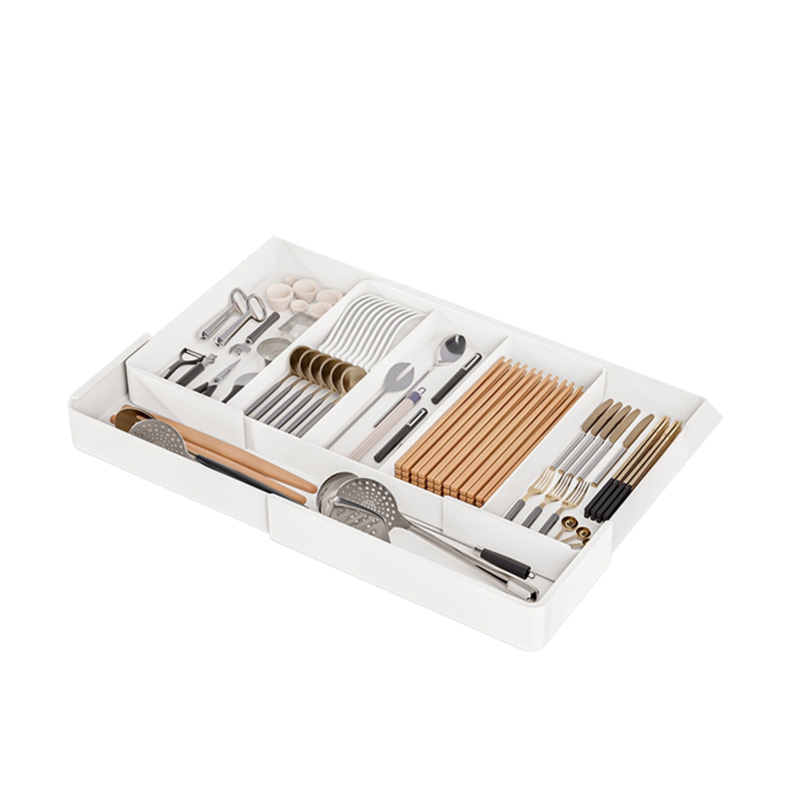 Kuluzego Room Drawer Retractable Storage Box Kitchen Storage Tray ...