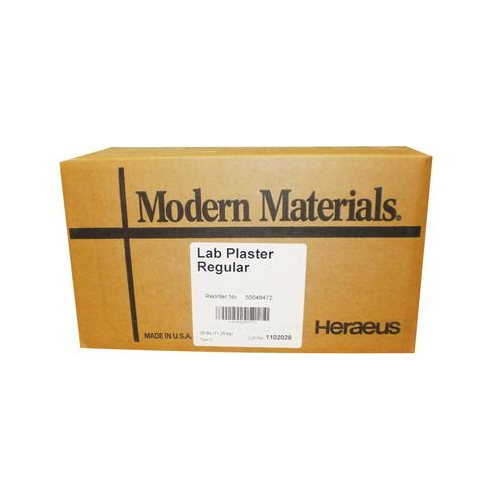 Kulzer 50048472 Dental Lab Plaster White Regular Set 25 Lbs - Walmart.com