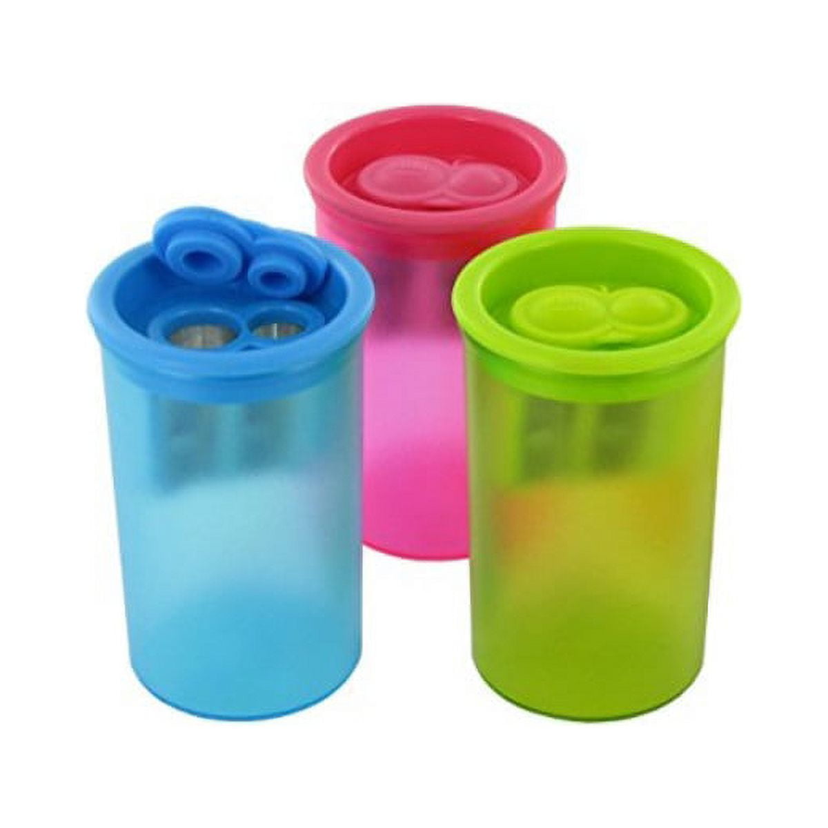 Kum 303.21.21 2-Hole Magnesium Inner Sharpener with Plastic Container ...