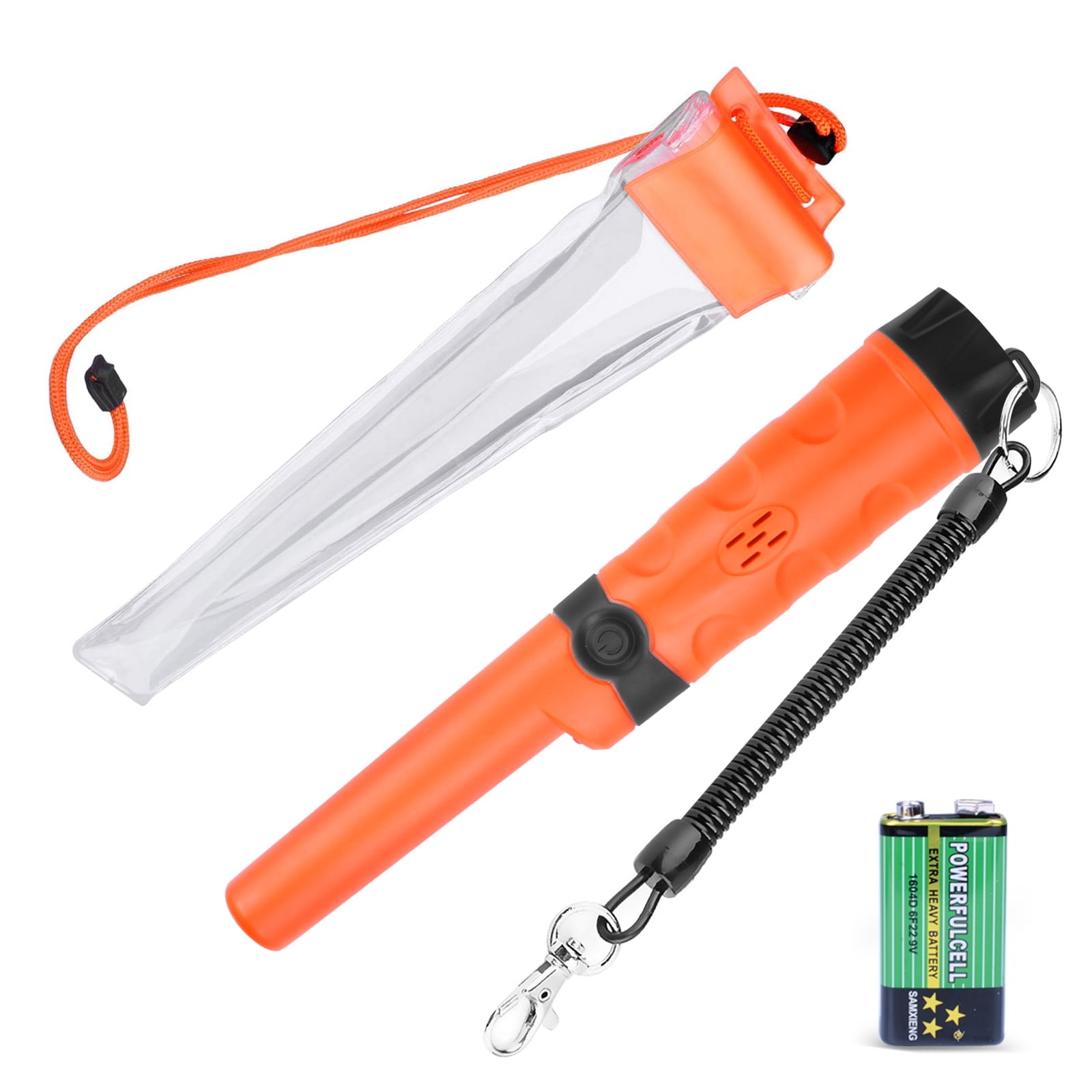 Kuman Metal Detector Pinpointer, Professional Waterproof Handheld Pin ...