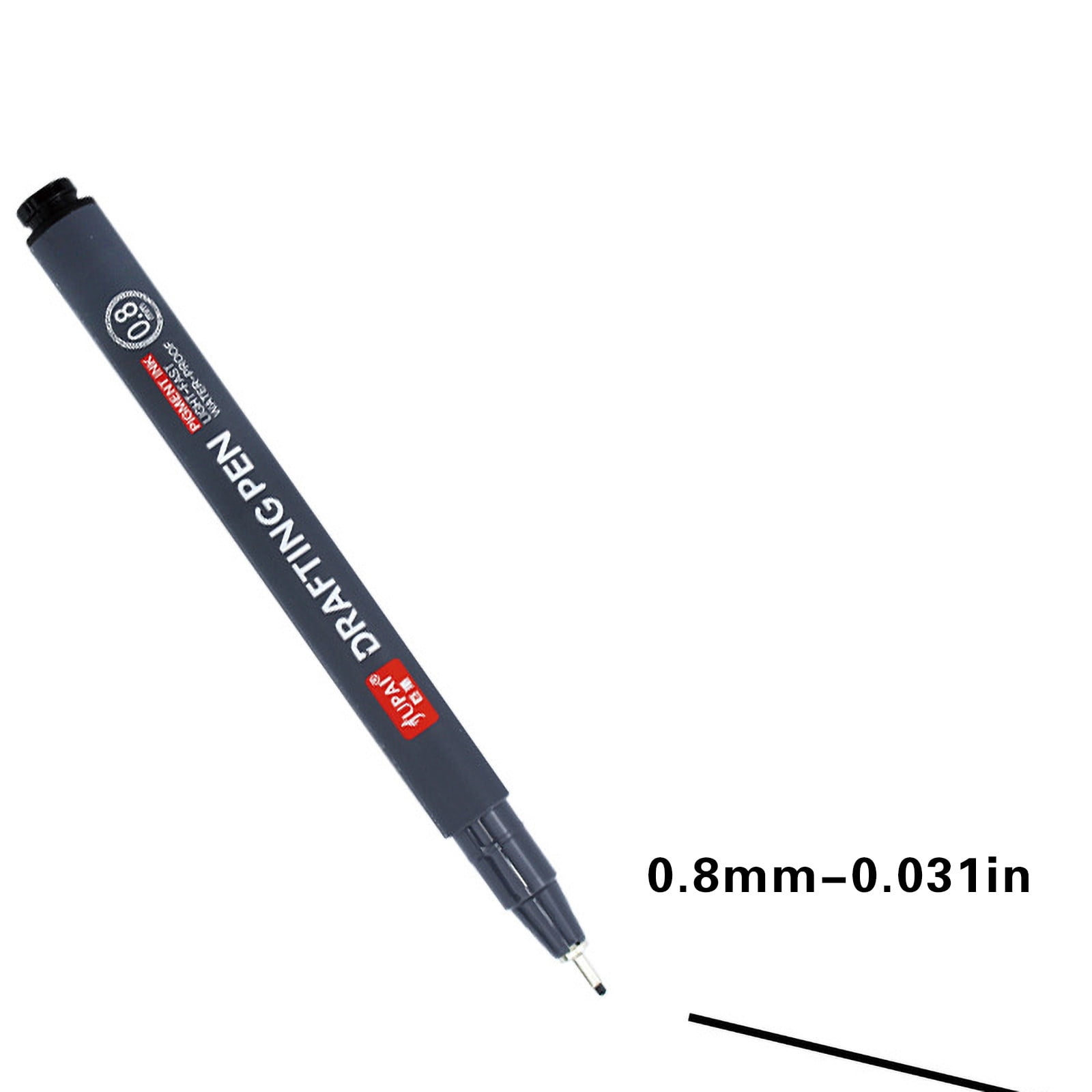 Kumdkd 0.8mm Water-Based Pen Quick Drying, Fine Line Art Tracing Pen ...