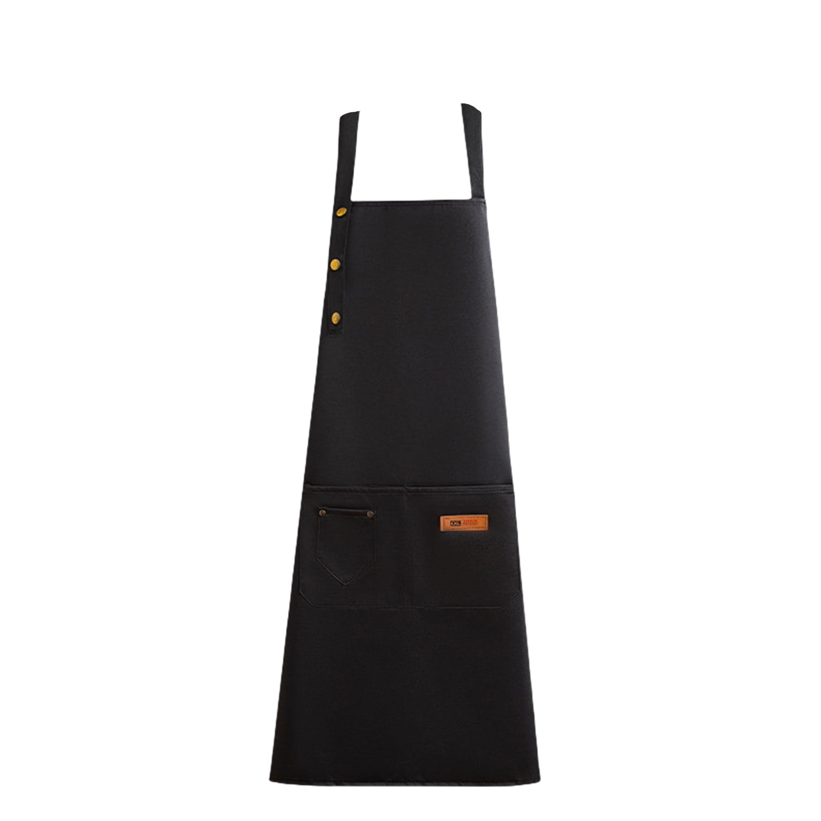 Kumdkd 1 Pack Aprons for Men Women with Large Pockets, Waterproof 32 ...