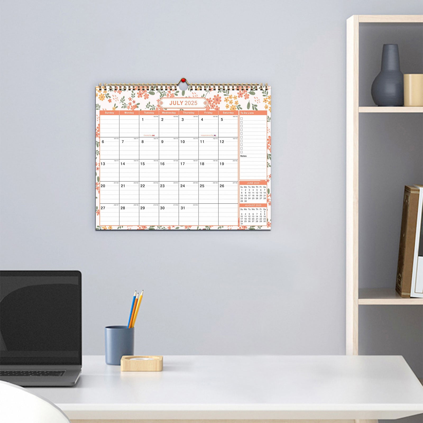 Kumdkd 2025-2026 Wall Calendar 18 Month - Large Academic Planner from ...