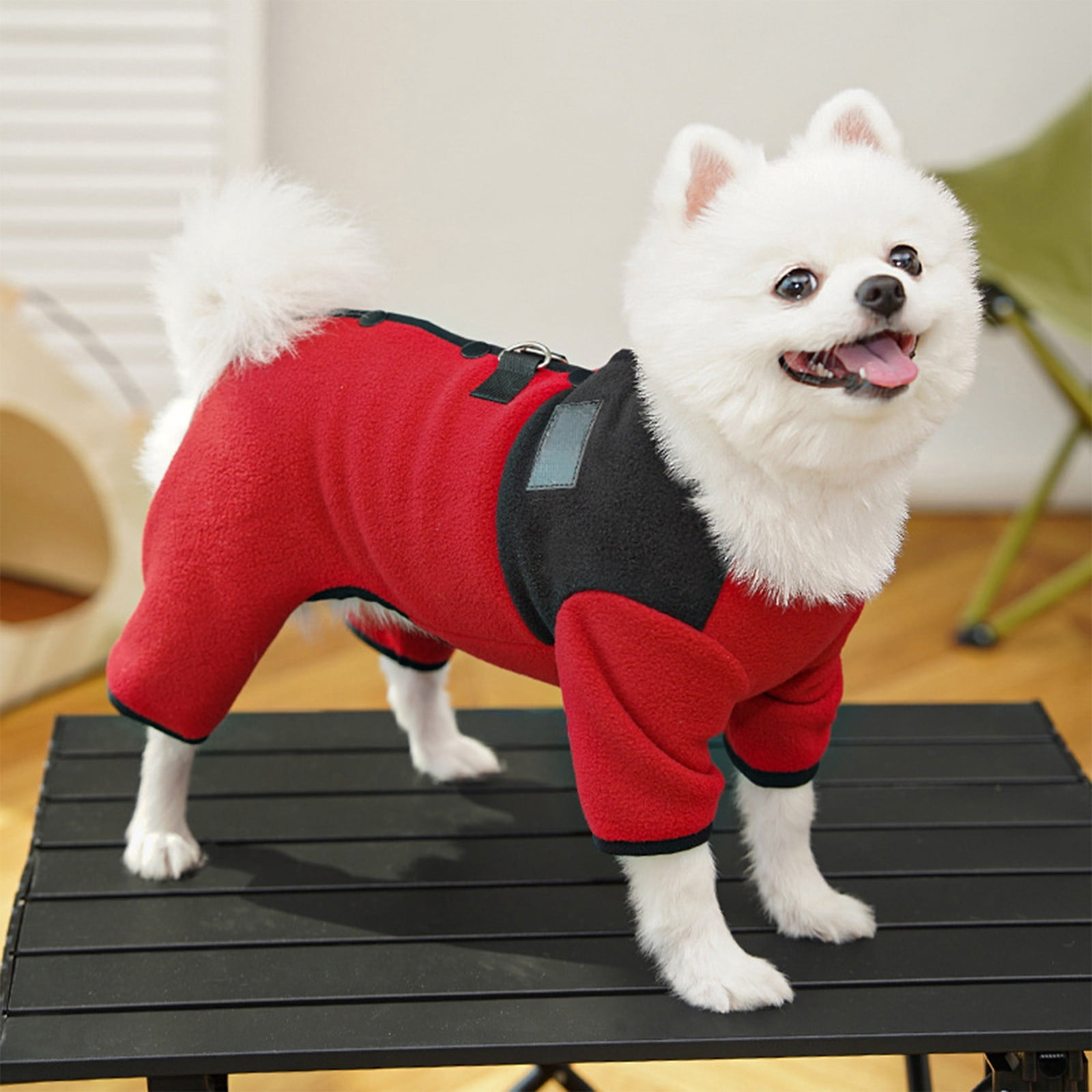 Kumdkd 2025 Winter Pet Clothes - Fleece Dog Jacket with Leg Holes ...