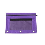 Kumdkd 3-Ring Binder Pencil Case - Double Layer Mesh Supply Organizer ...