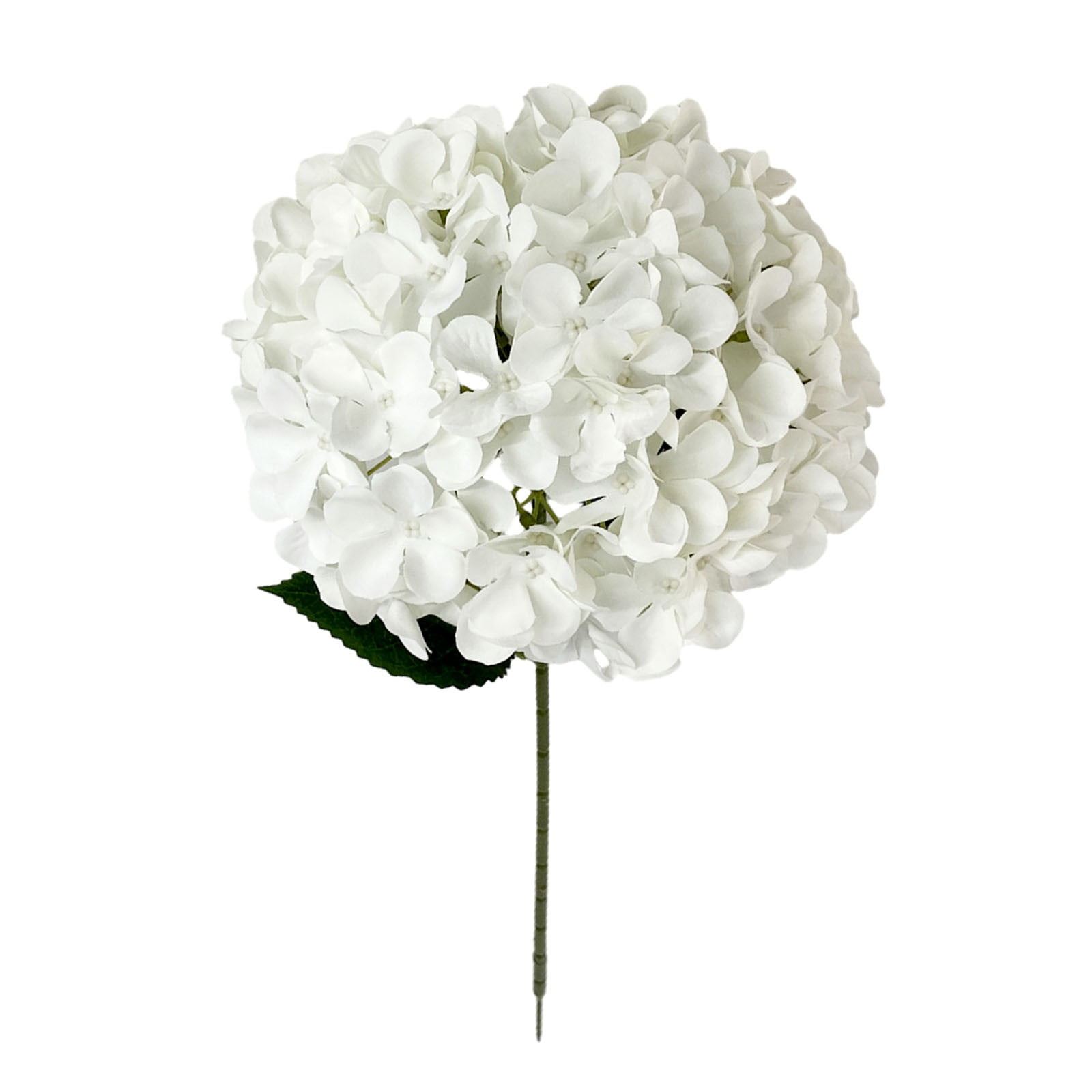 Kumdkd Hydrangea Artificial Flowers Pack of 1 Fake Hydrangeas Flower ...